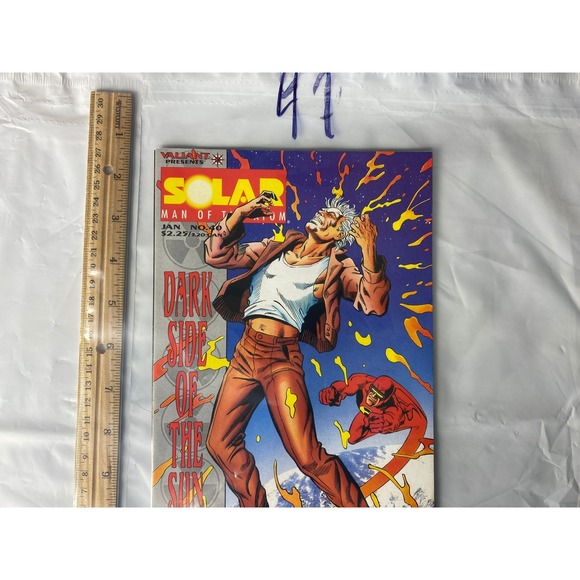 Valiant Comics | Art | Valiant Comics Solar Man Of Tomorrow 4 Dark Side ...